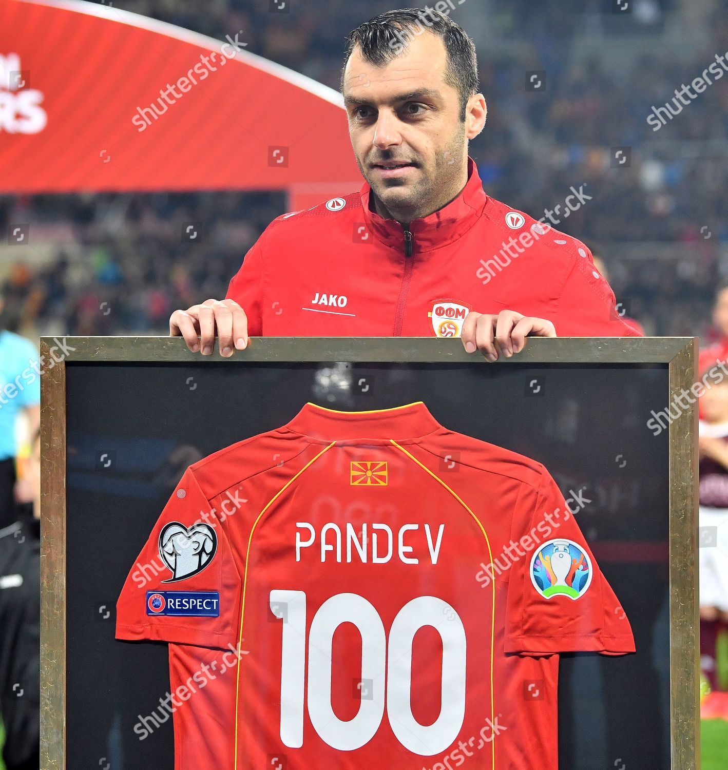 Goran Pandev North Macedonia Awarded His Editorial Stock Photo - Stock ...