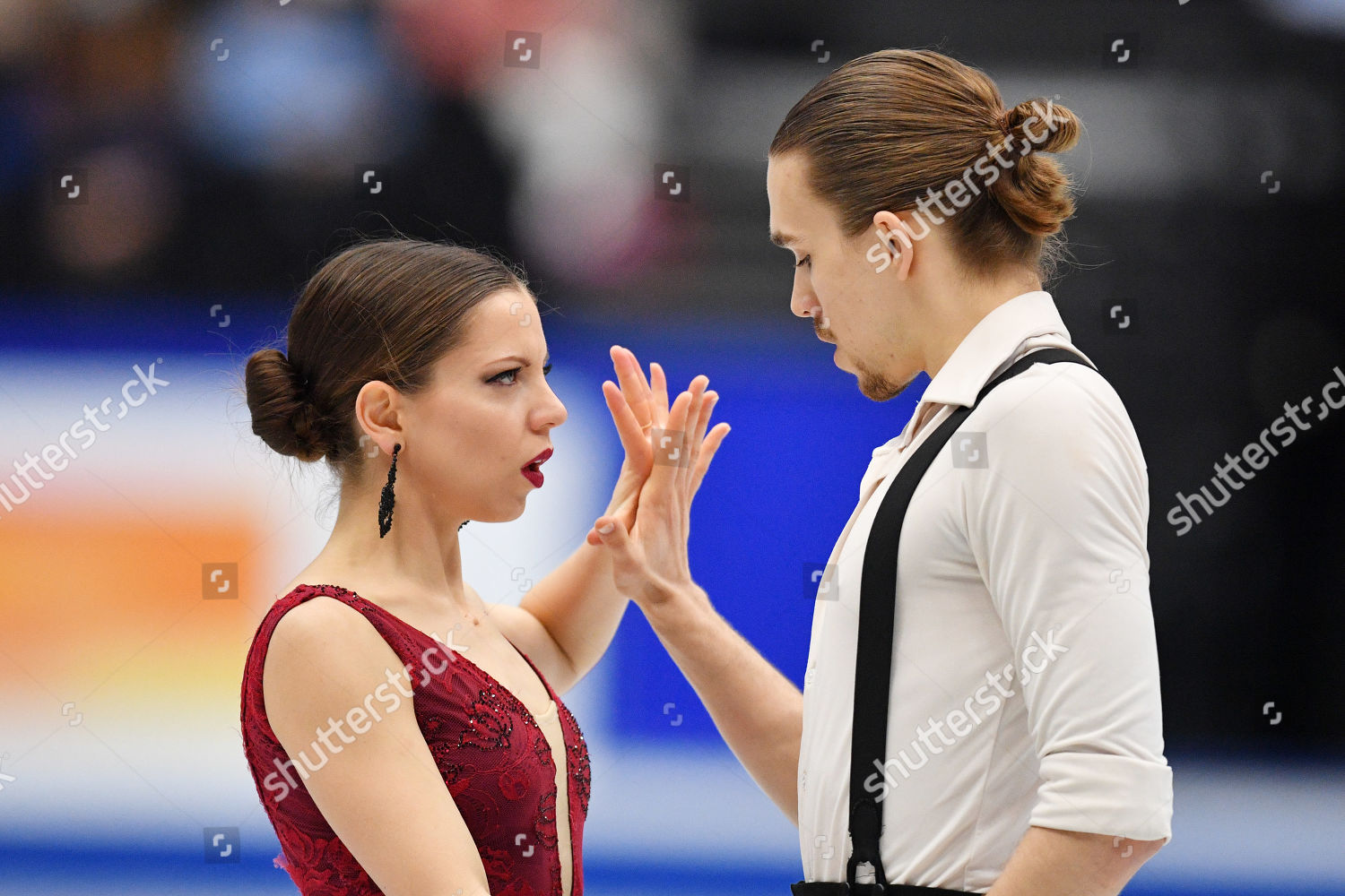 Victoria Manni Carlo Roethlisberger Sui Ice Editorial Stock Photo ...