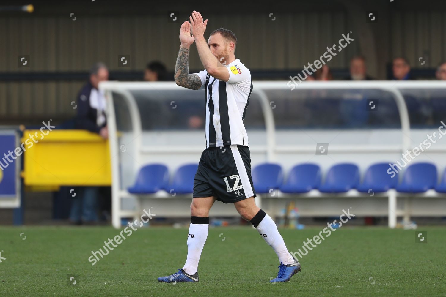 Gillingham Defender Barry Fuller 12 Clapping Editorial Stock Photo ...