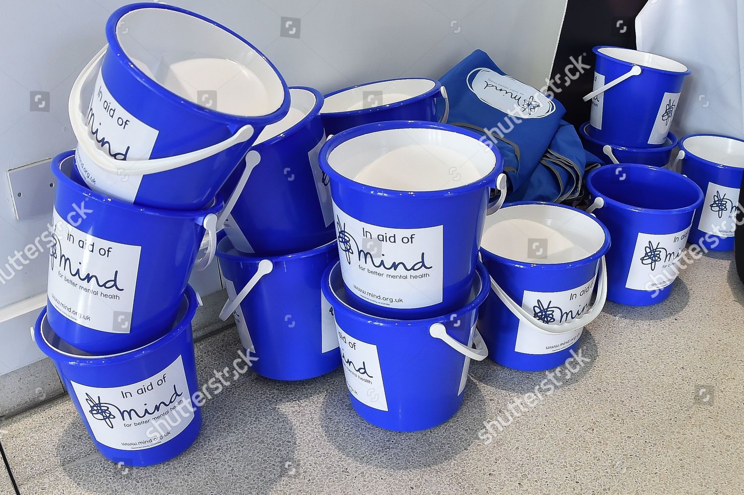 COLLECTION BUCKETS READY USE MIND DURING Editorial Stock Photo - Stock ...