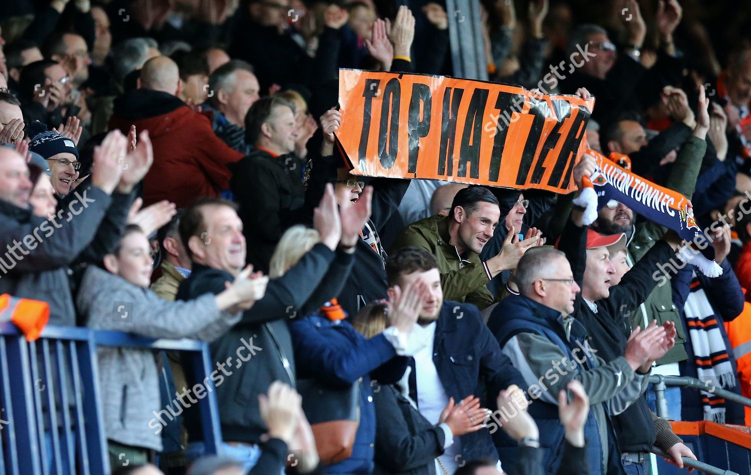 Luton Fans Editorial Stock Photo - Stock Image | Shutterstock