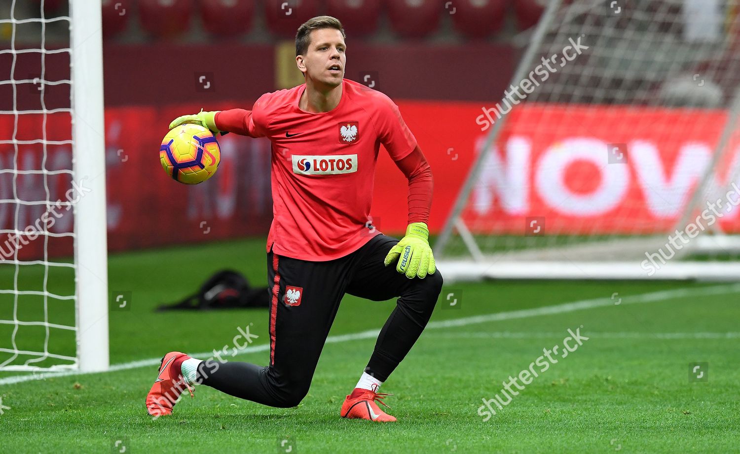 Polish National Soccer Team Goalkeeper Wojciech Editorial Stock Photo ...