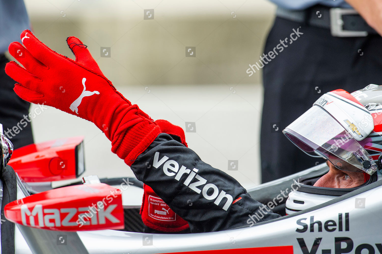 Will Power 12 Chevrolet Team Penske Editorial Stock Photo - Stock Image ...