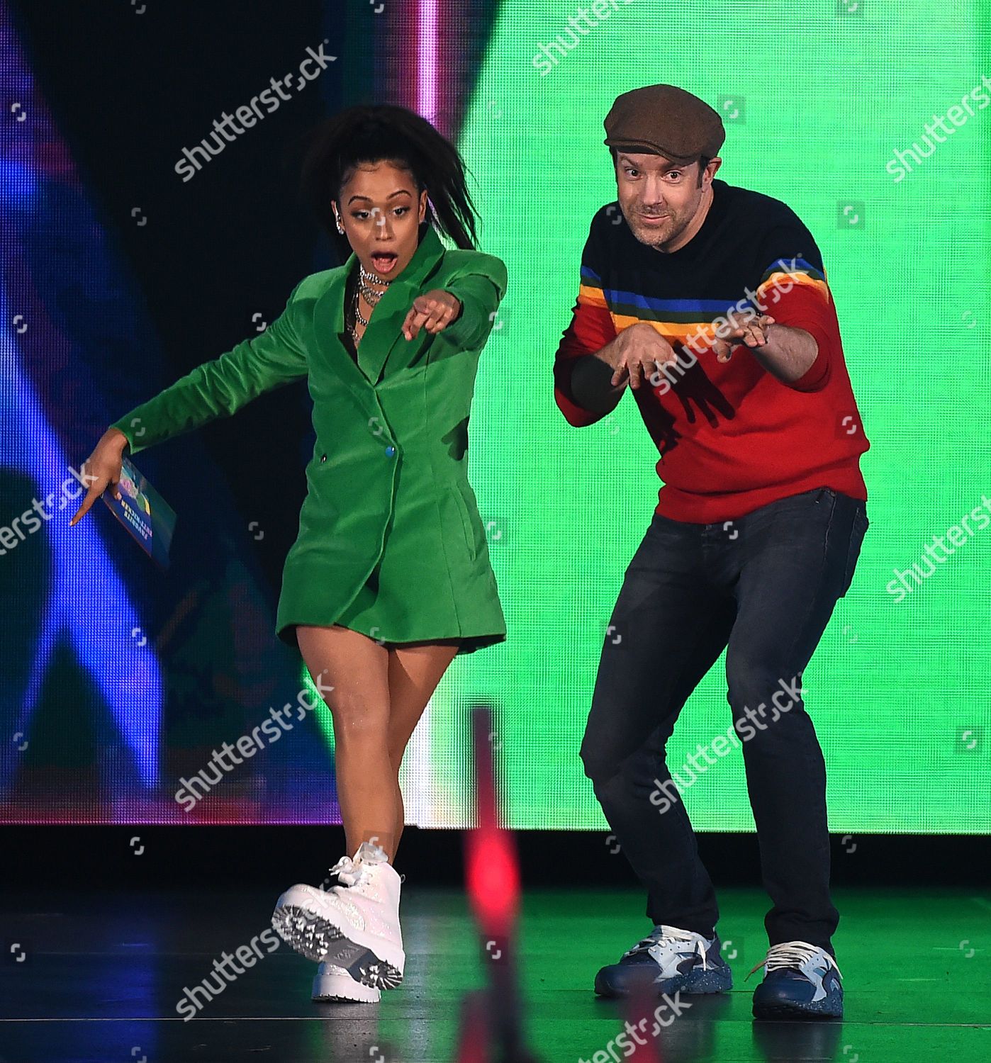 Jason Sudeikis Liza Koshy Editorial Stock Photo - Stock Image | Shutterstock