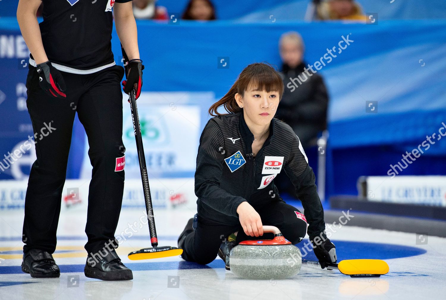 Japans Skipper Ikue Kitazawa Action During Editorial Stock Photo ...