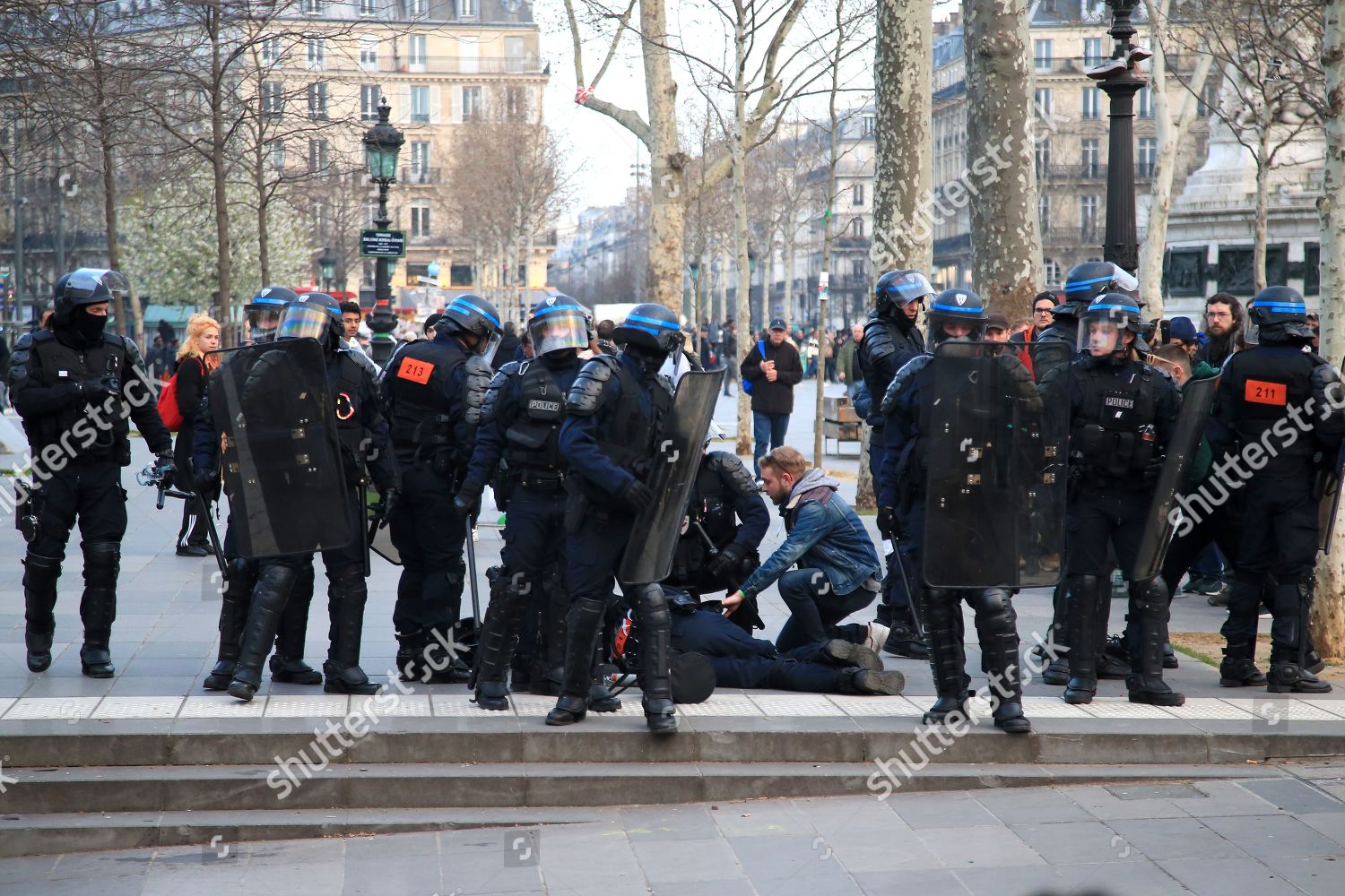 Policeman Wearing Crs Dress Uniform Recieves Editorial Stock Photo ...