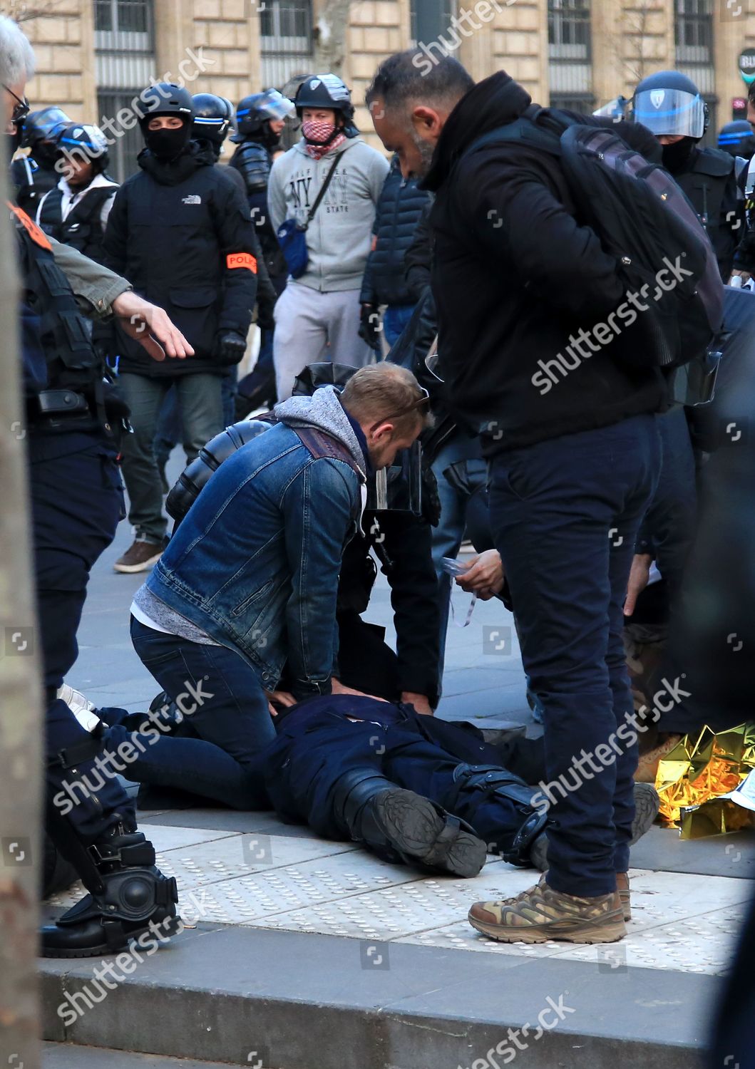 Policeman Wearing Crs Dress Uniform Recieves Editorial Stock Photo ...