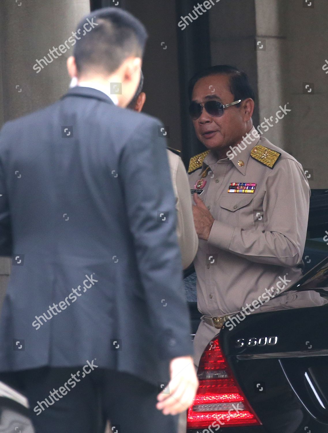 Thai Prime Minister Prayut Chanocha R Editorial Stock Photo - Stock ...