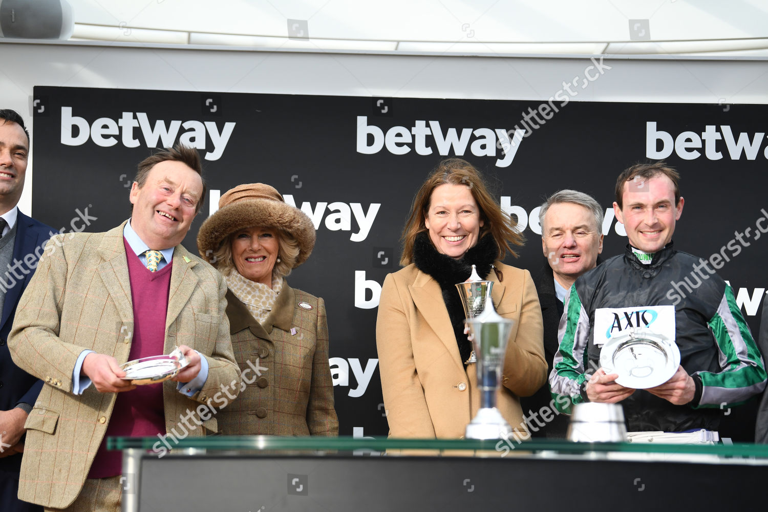 Duchess Cornwall Presents Nicky Henderson Winning Editorial Stock Photo ...