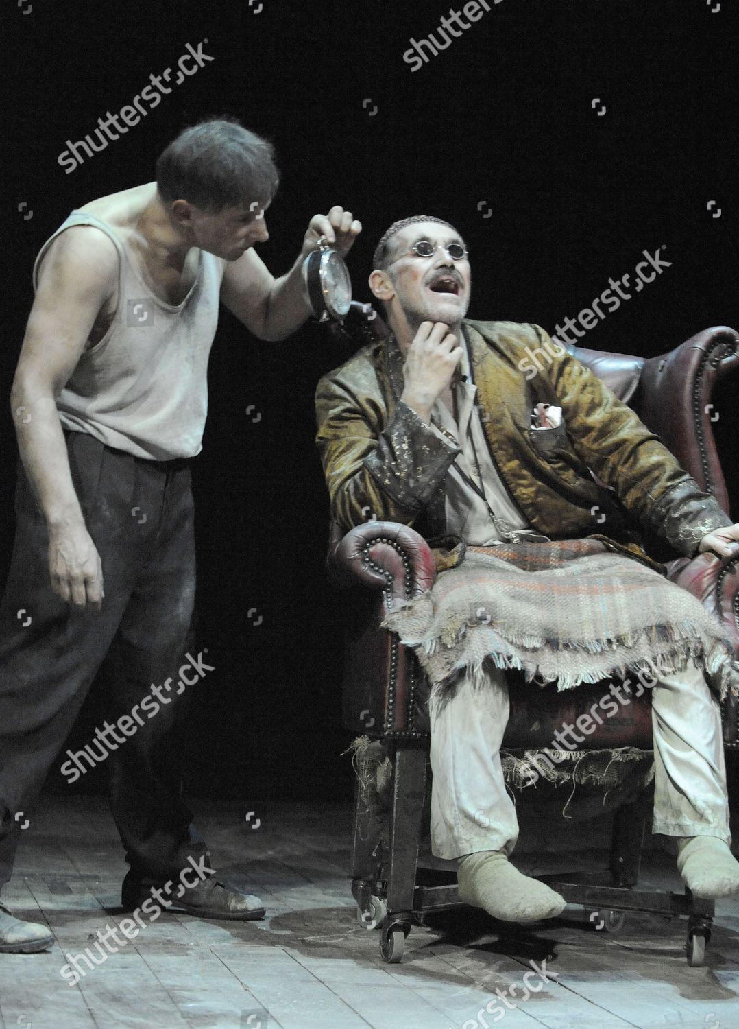 Simon Mcburney Clov Mark Rylance Hamm Editorial Stock Photo - Stock ...