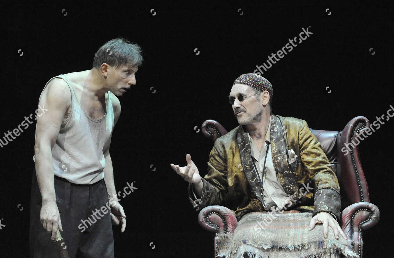 Simon Mcburney Clov Mark Rylance Hamm Editorial Stock Photo - Stock ...