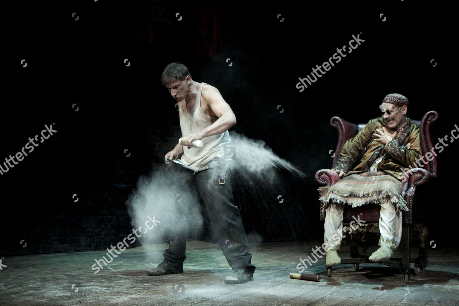 Simon Mcburney Clov Mark Rylance Hamm Editorial Stock Photo - Stock ...