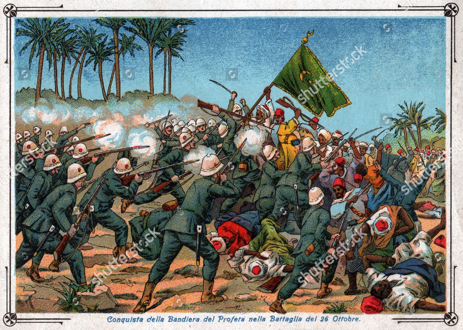 History Lybia Italo Turkish War Italian Editorial Stock Photo - Stock ...