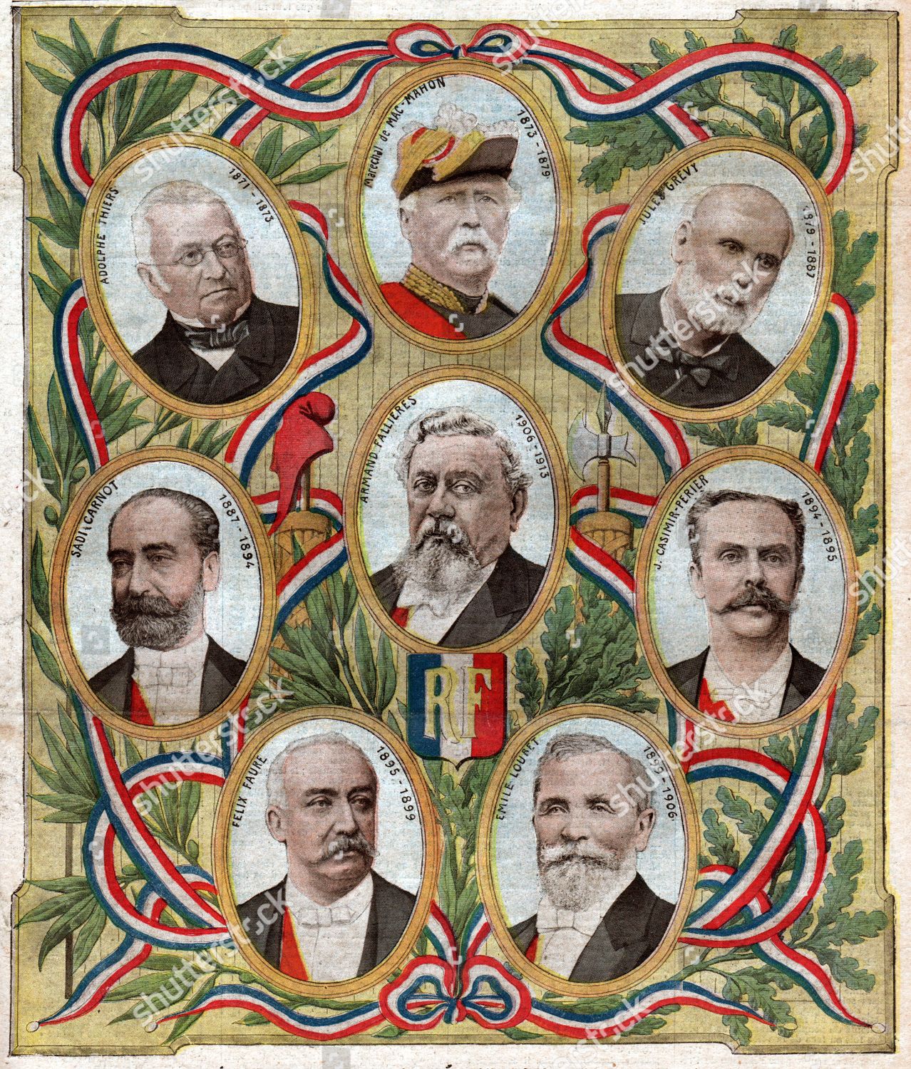 History France French Third Republic President Editorial Stock Photo ...