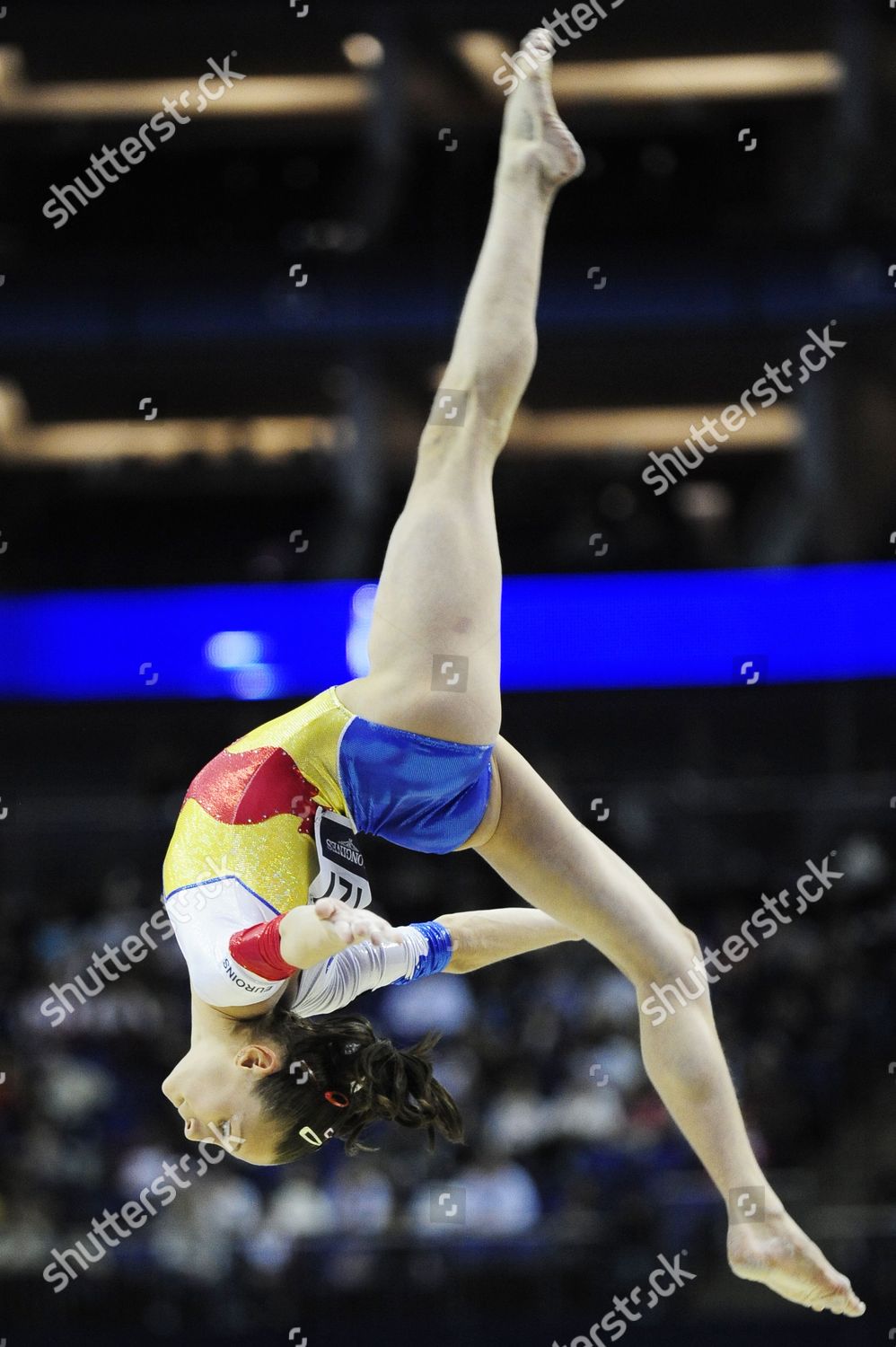 Gymnast Ana Porgras Romania Competing On Editorial Stock Photo - Stock ...