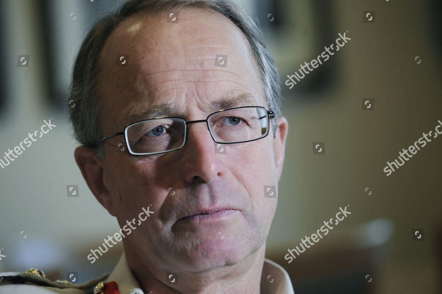General Sir David Richards Head British Editorial Stock Photo - Stock ...