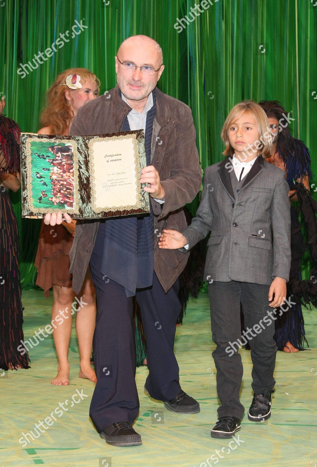 Elisabeth Huebert Phil Collins Son Matthew Editorial Stock Photo ...