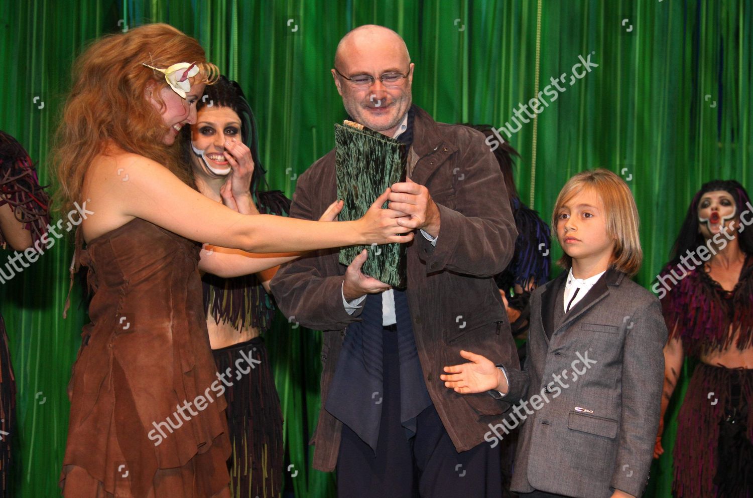 Elisabeth Huebert Phil Collins Son Matthew Editorial Stock Photo ...
