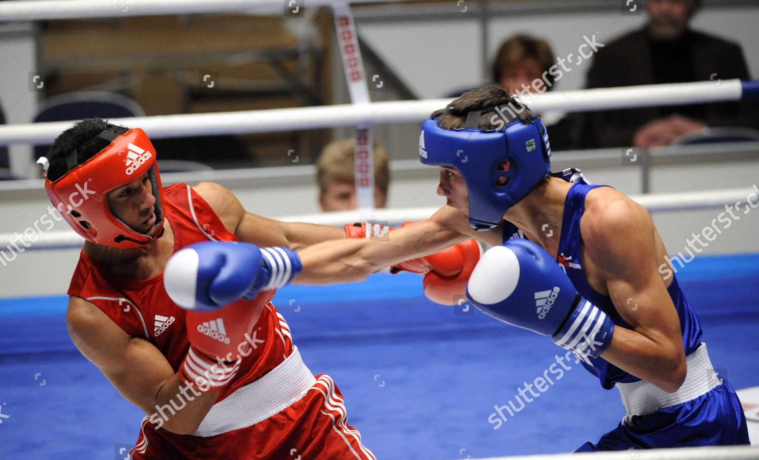 Englands Martin Stead Blue Fights Against Editorial Stock Photo - Stock ...