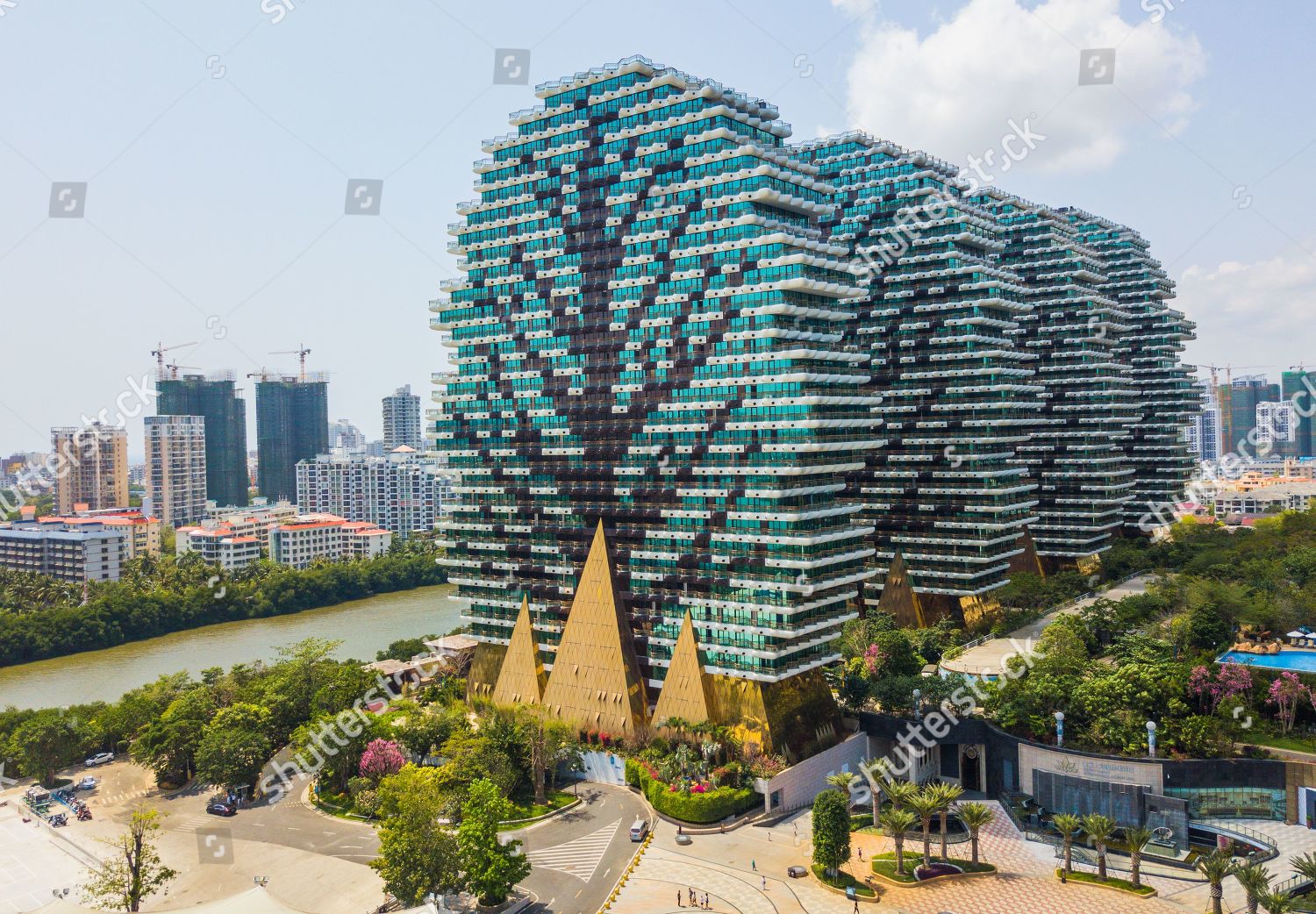 Beauty Crown Grand Tree Hotel Editorial Stock Photo - Stock Image ...