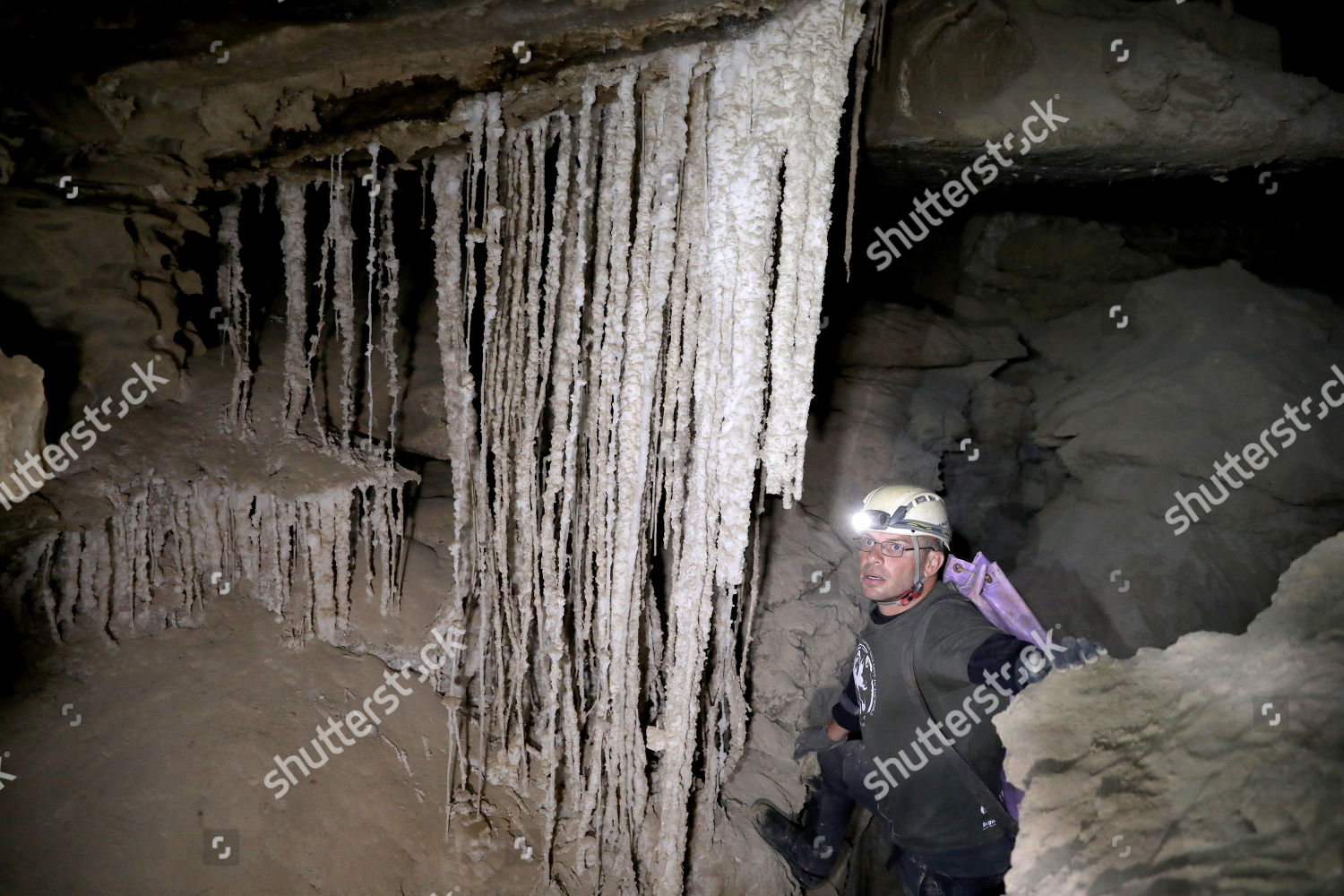 Yoav Negev Chairman Israel Cave Explorers Editorial Stock Photo - Stock ...