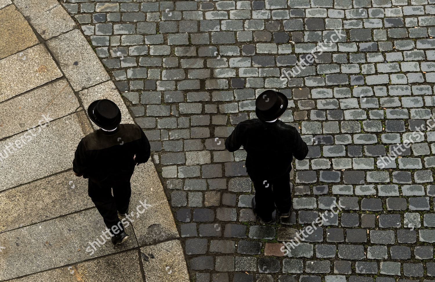 Two Chimney Sweeps Walks Central Dresden Editorial Stock Photo - Stock ...