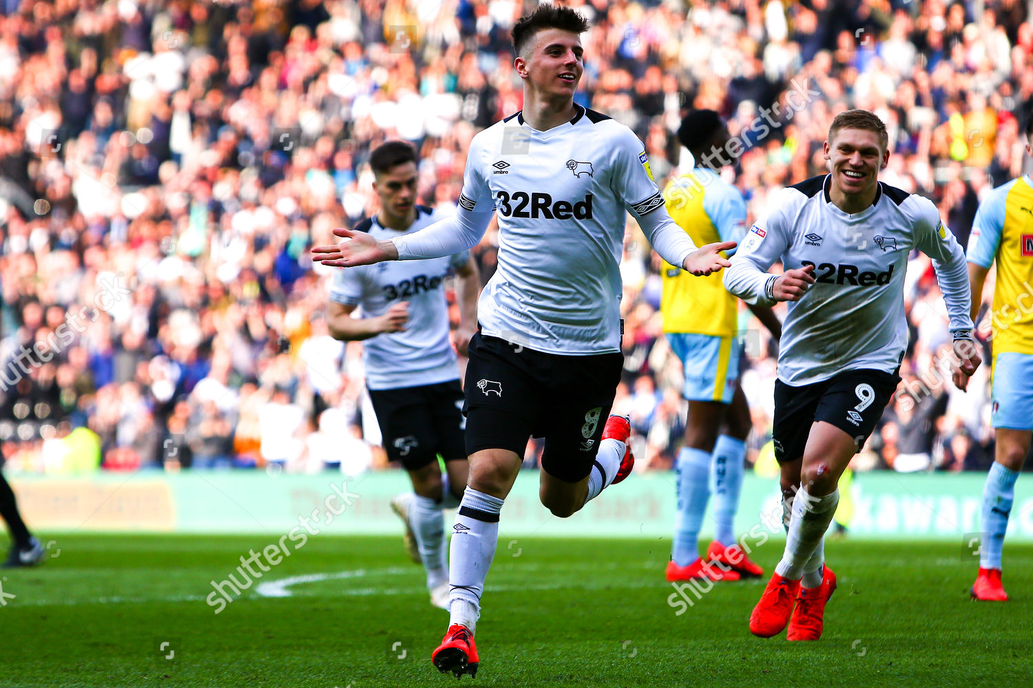 Mason Mount Derby County Celebrates His Editorial Stock Photo - Stock ...