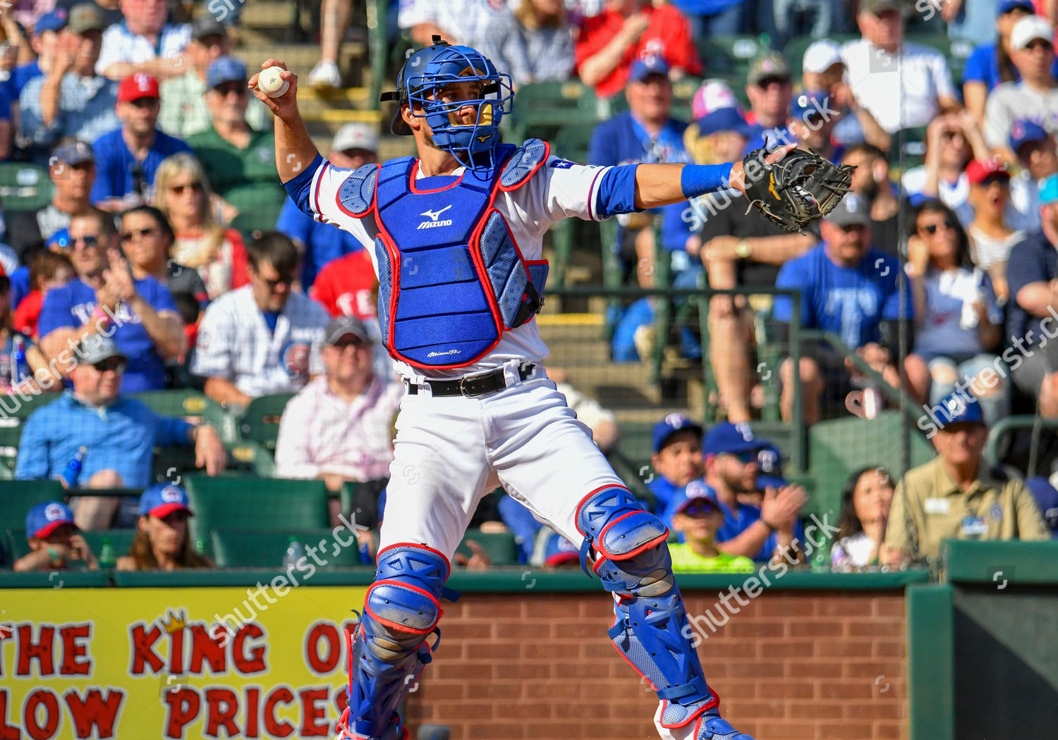 Texas Rangers Catcher Jeff Mathis 2 Editorial Stock Photo - Stock Image ...
