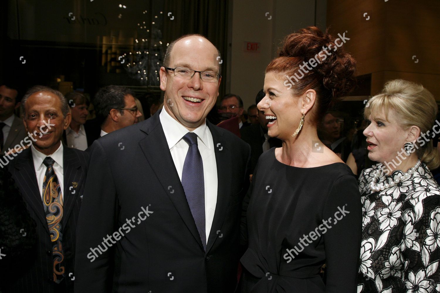 Hsh Prince Albert Ii Debra Messing Editorial Stock Photo - Stock Image ...