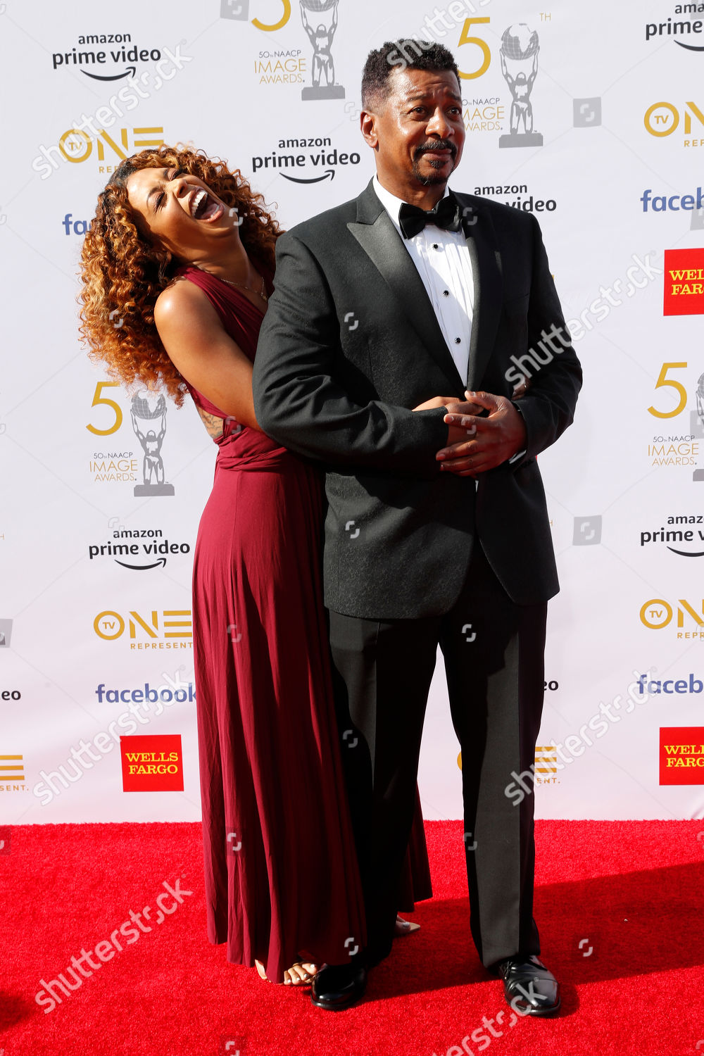 Skye Townsend L Her Father Us Editorial Stock Photo - Stock Image ...