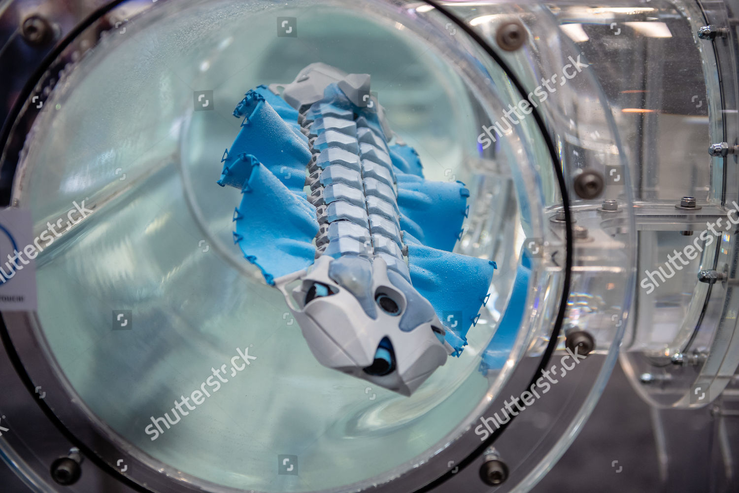 Underwater Robot Bionicfinwave Fair Stand Company Editorial Stock Photo ...