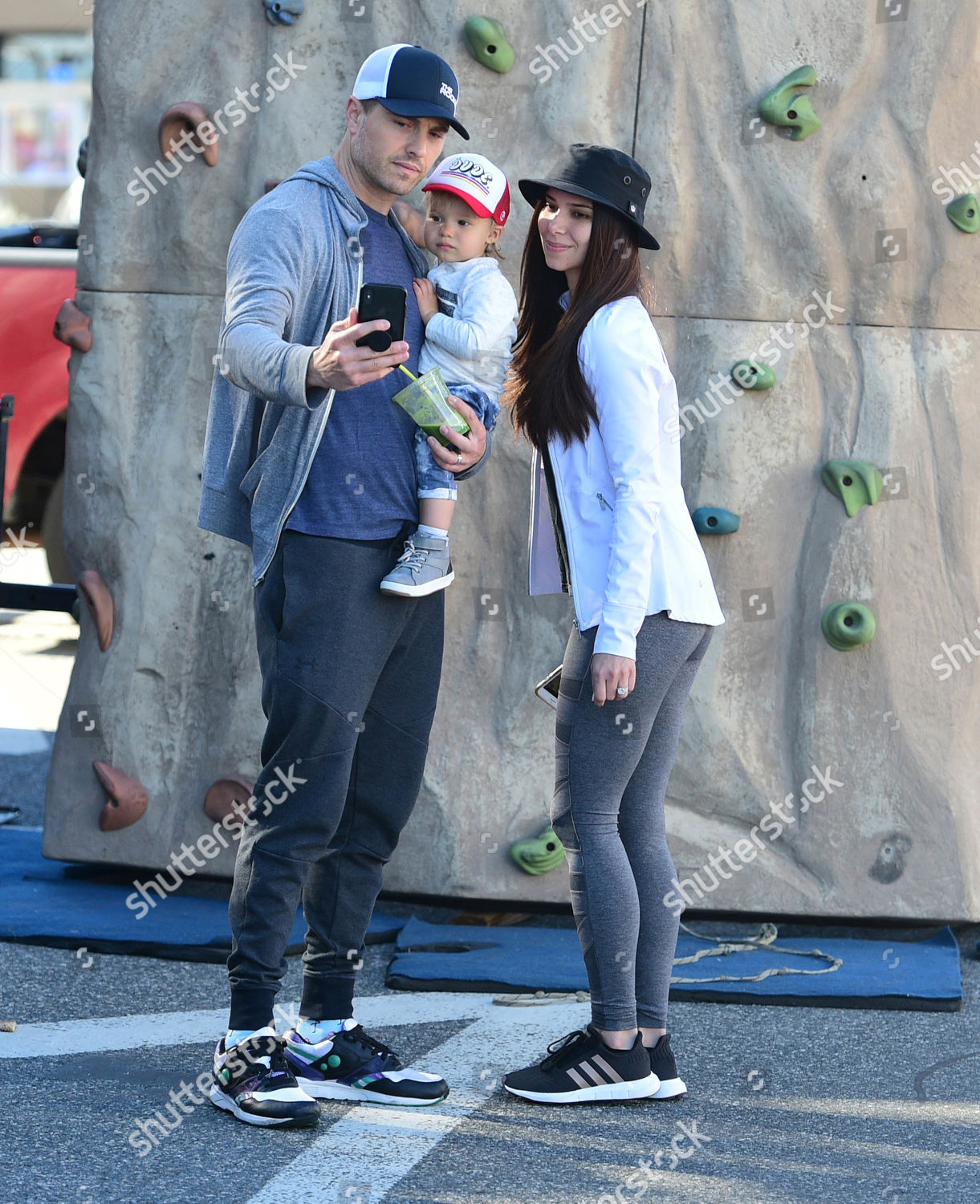 Eric Winter Roselyn Sanchez Son Dylan Editorial Stock Photo - Stock ...