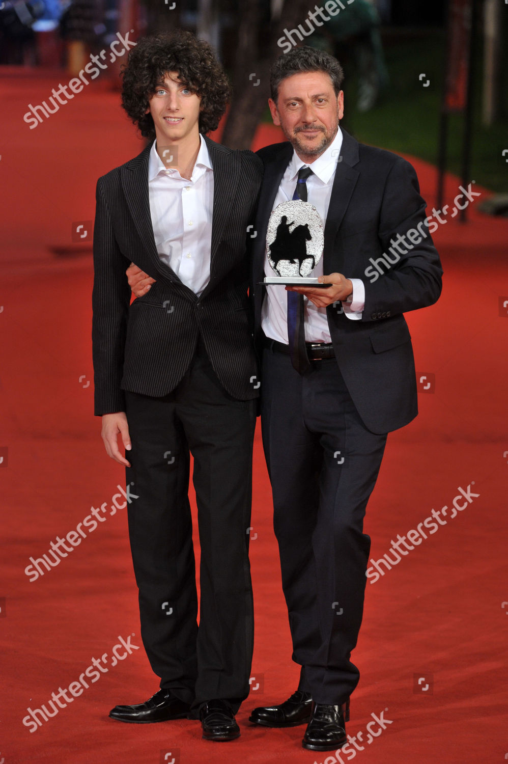 Sergio Castellitto His Son Pietro Editorial Stock Photo - Stock Image ...