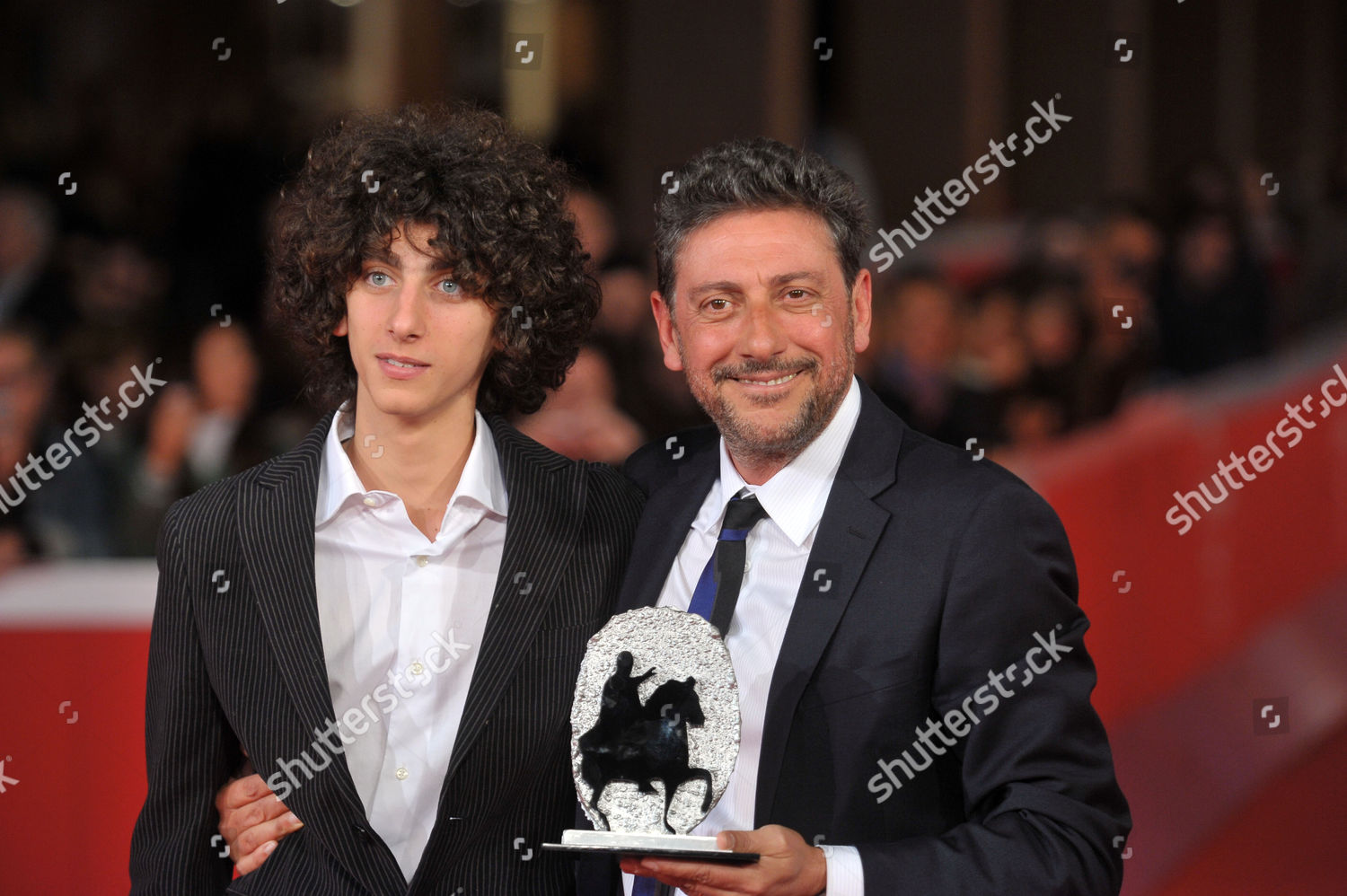 Sergio Castellitto His Son Pietro Editorial Stock Photo - Stock Image ...