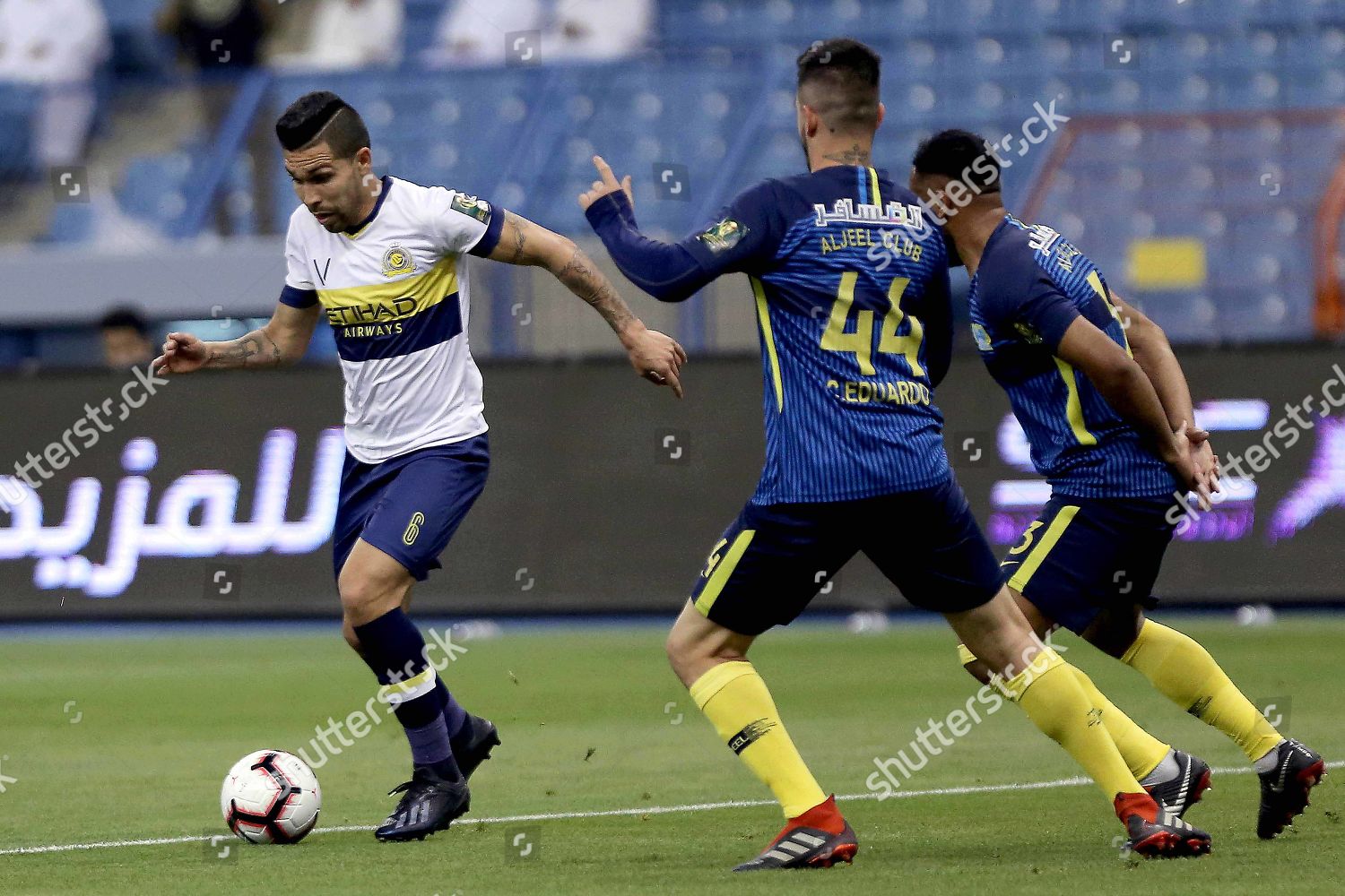 Alnassr Player Petros L Action Ball Editorial Stock Photo - Stock Image ...