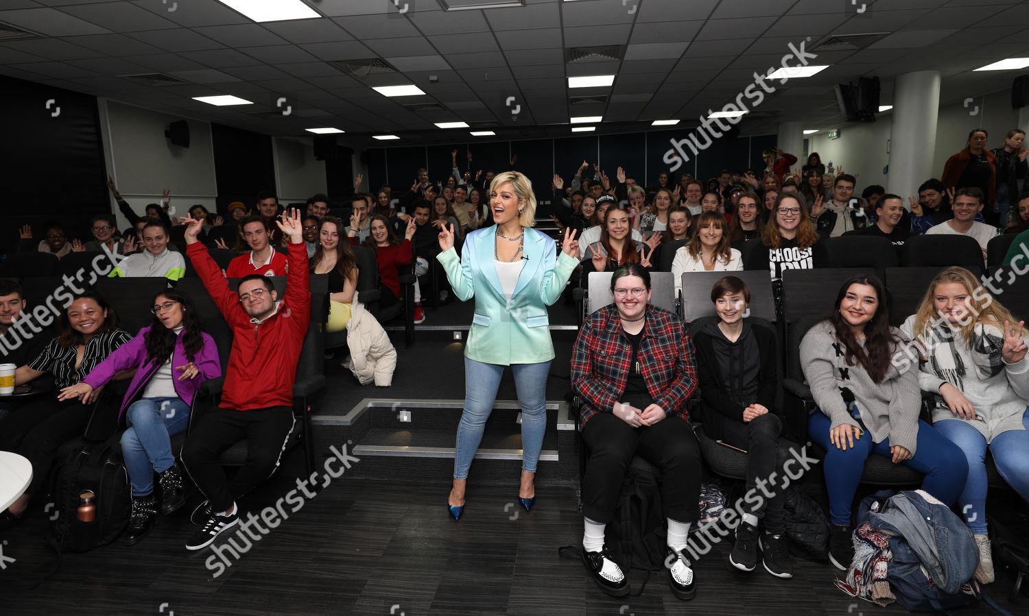 Bebe Rexha London College Music University Editorial Stock Photo ...
