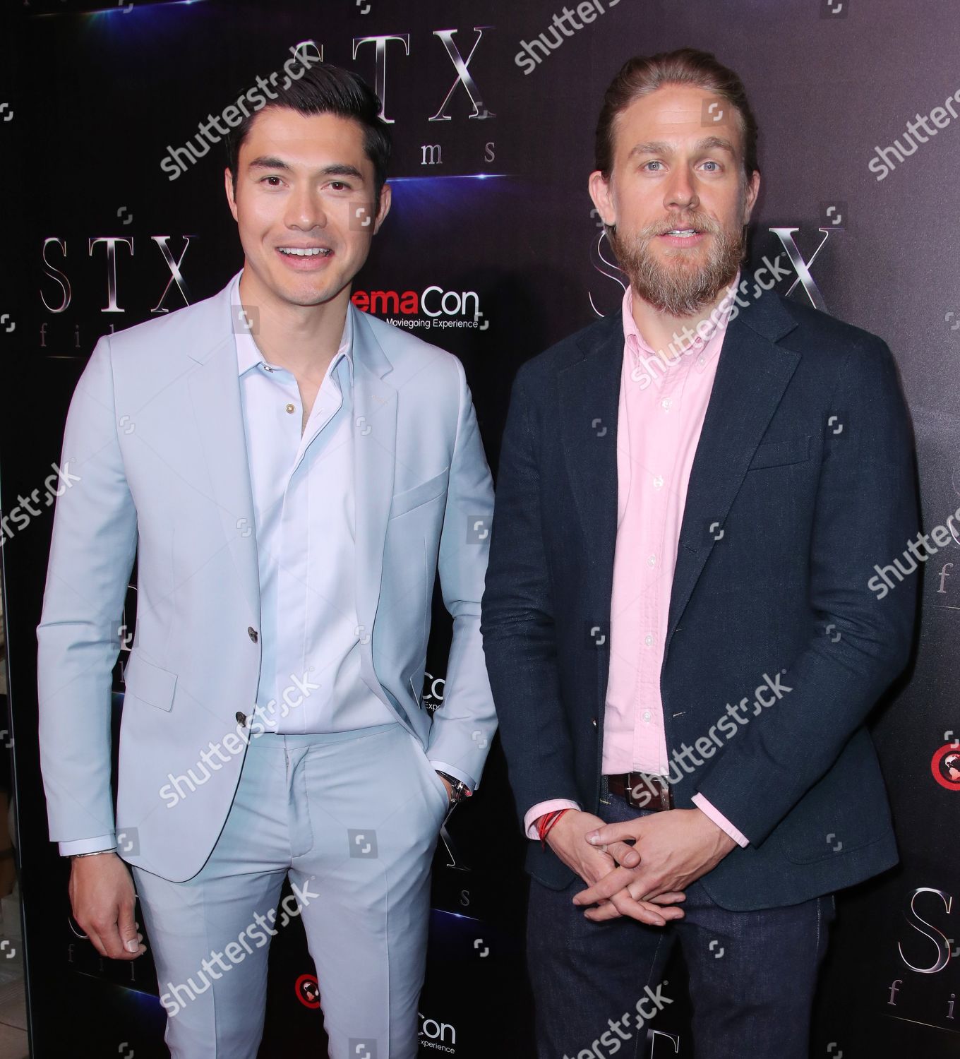 Henry Golding Charlie Hunnam Editorial Stock Photo - Stock Image ...