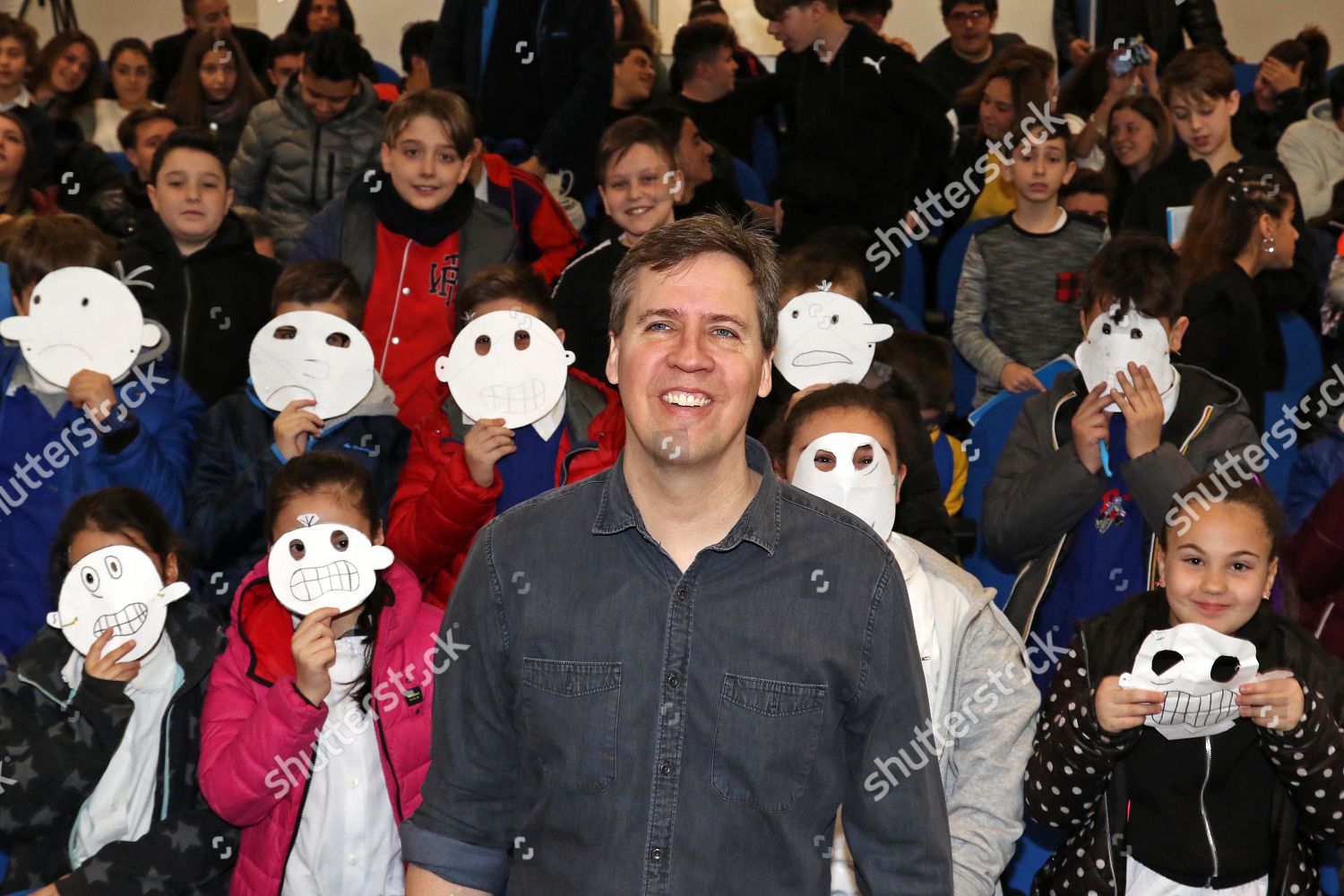Diary Wimpy Kid Author Jeff Kinney Editorial Stock Photo - Stock Image ...