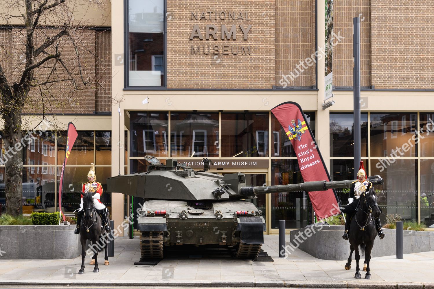 Challenger 2 Crew Mounted Dutymen Household Editorial Stock Photo ...
