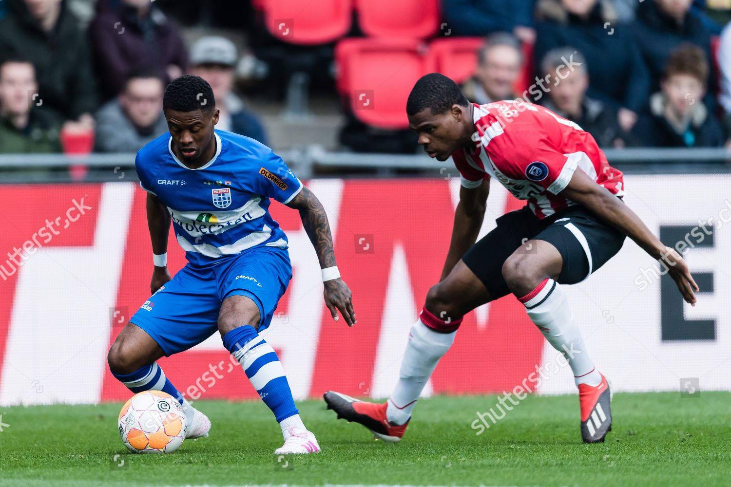 Kenneth Paal Pec Zwolle Denzel Dumfries Editorial Stock Photo - Stock ...