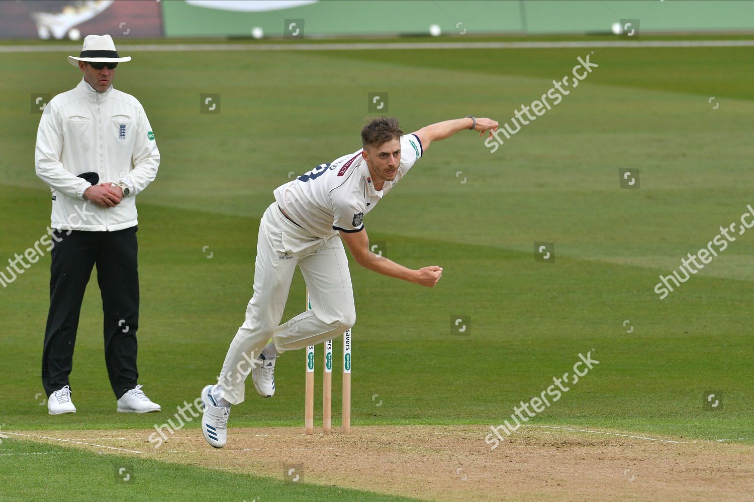 Ben Coad Following Through Editorial Stock Photo - Stock Image ...