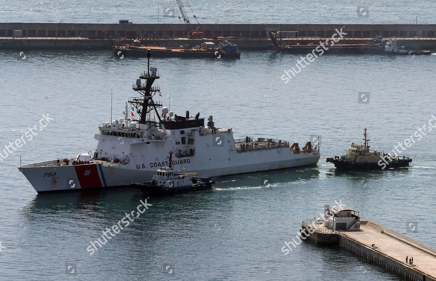 4500ton Uscgc Bertholf Wmsl750 Us Coast Editorial Stock Photo - Stock ...