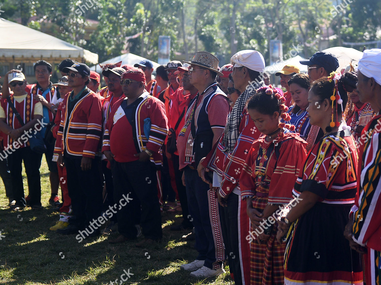 Filipinos Different Indigenous Tribes Gather Compete Editorial Stock ...