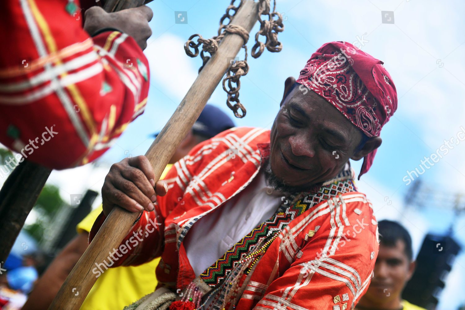 Filipino Indigenous Manobo Tribe Competes Rice Editorial Stock Photo ...