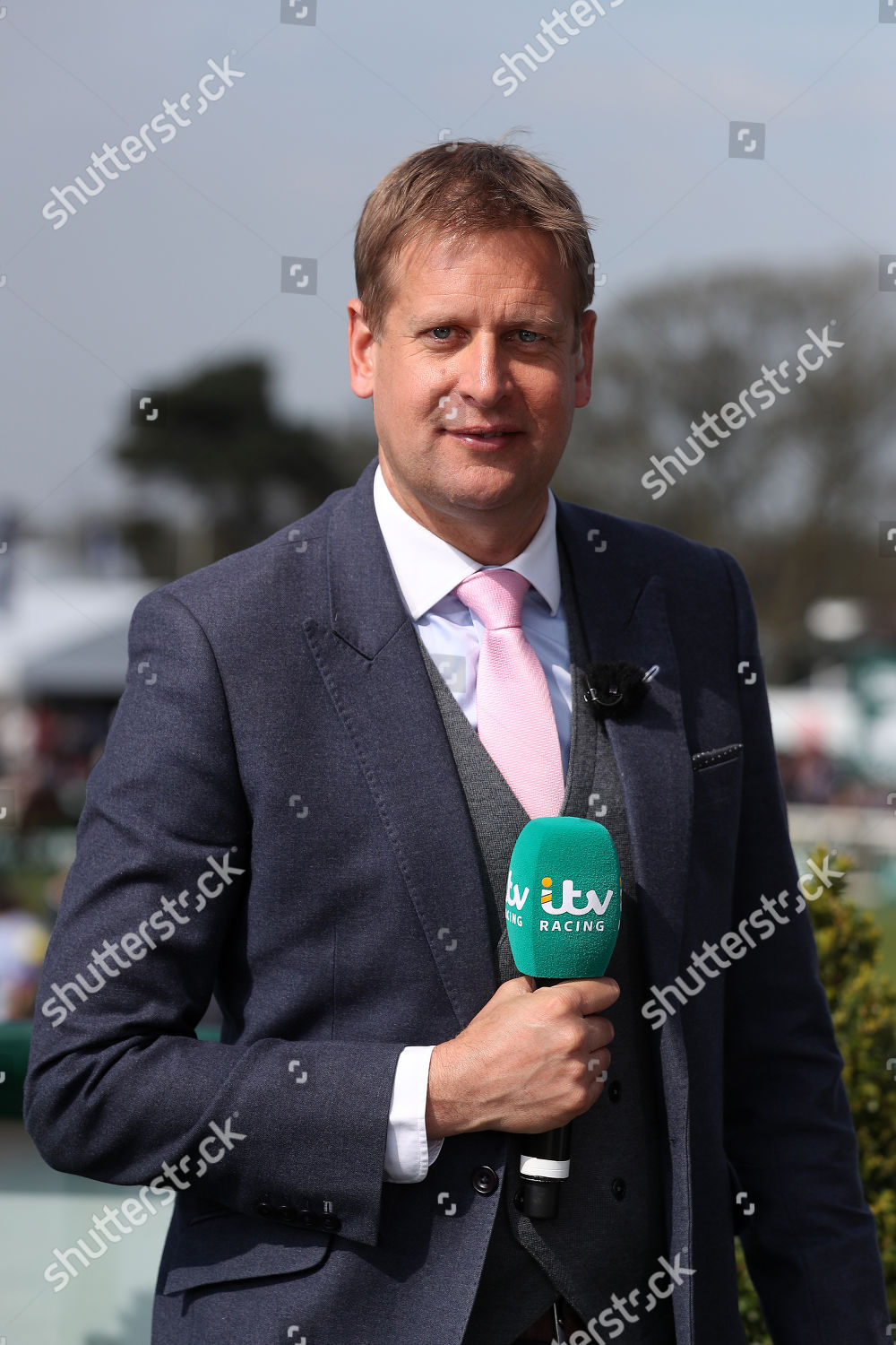 Itv Racing Correspondent Ed Chamberlain Editorial Stock Photo - Stock ...