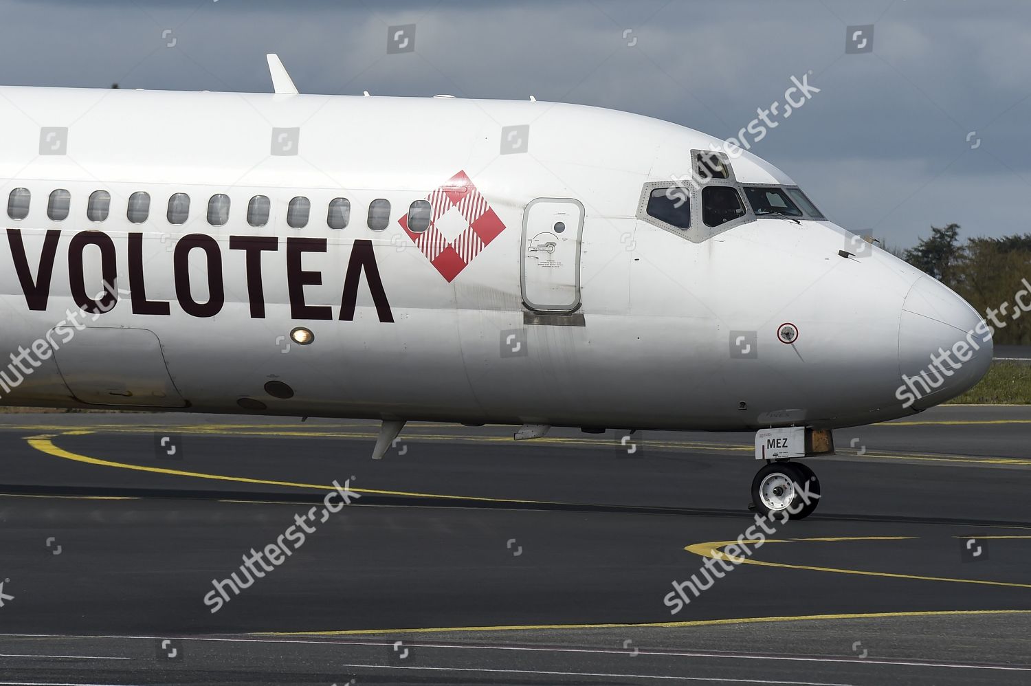 Plane Volotea Company Lands Editorial Stock Photo - Stock Image ...