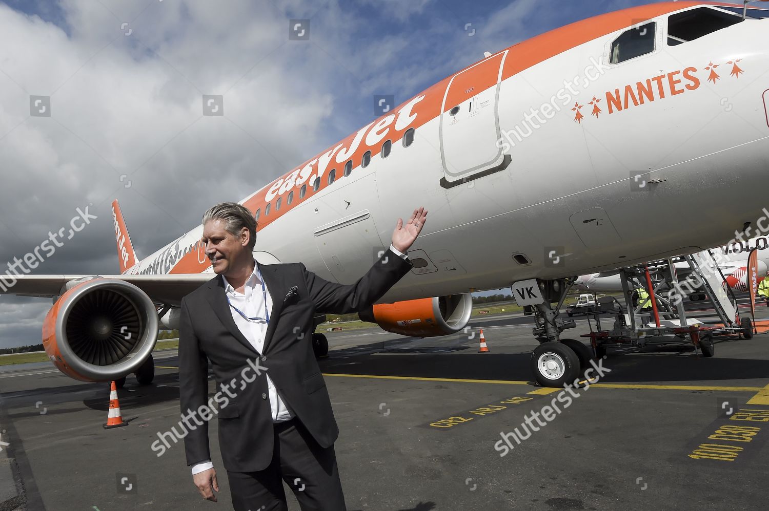 Johan Lundgren Ceo Easyjet Pictured Front Editorial Stock Photo - Stock ...
