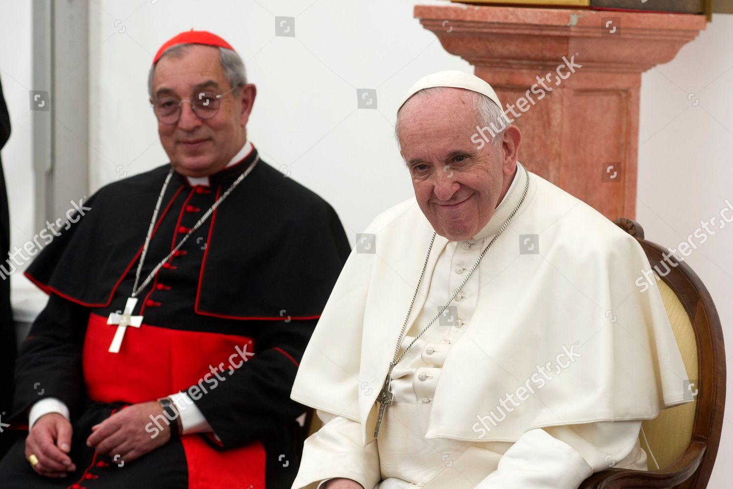 Cardinal Angelo De Donatis Pope Francis Editorial Stock Photo - Stock ...