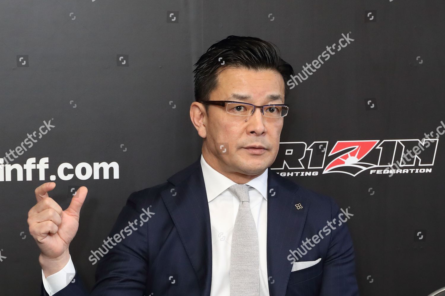 Rizin President Nobuyuki Sakakibara Editorial Stock Photo - Stock Image ...