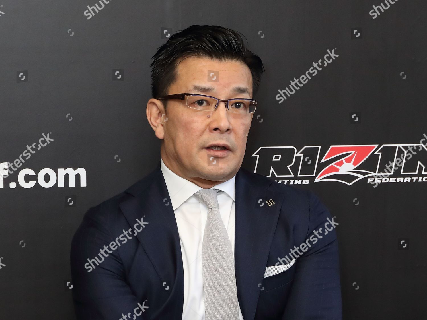 Rizin President Nobuyuki Sakakibara Editorial Stock Photo - Stock Image ...